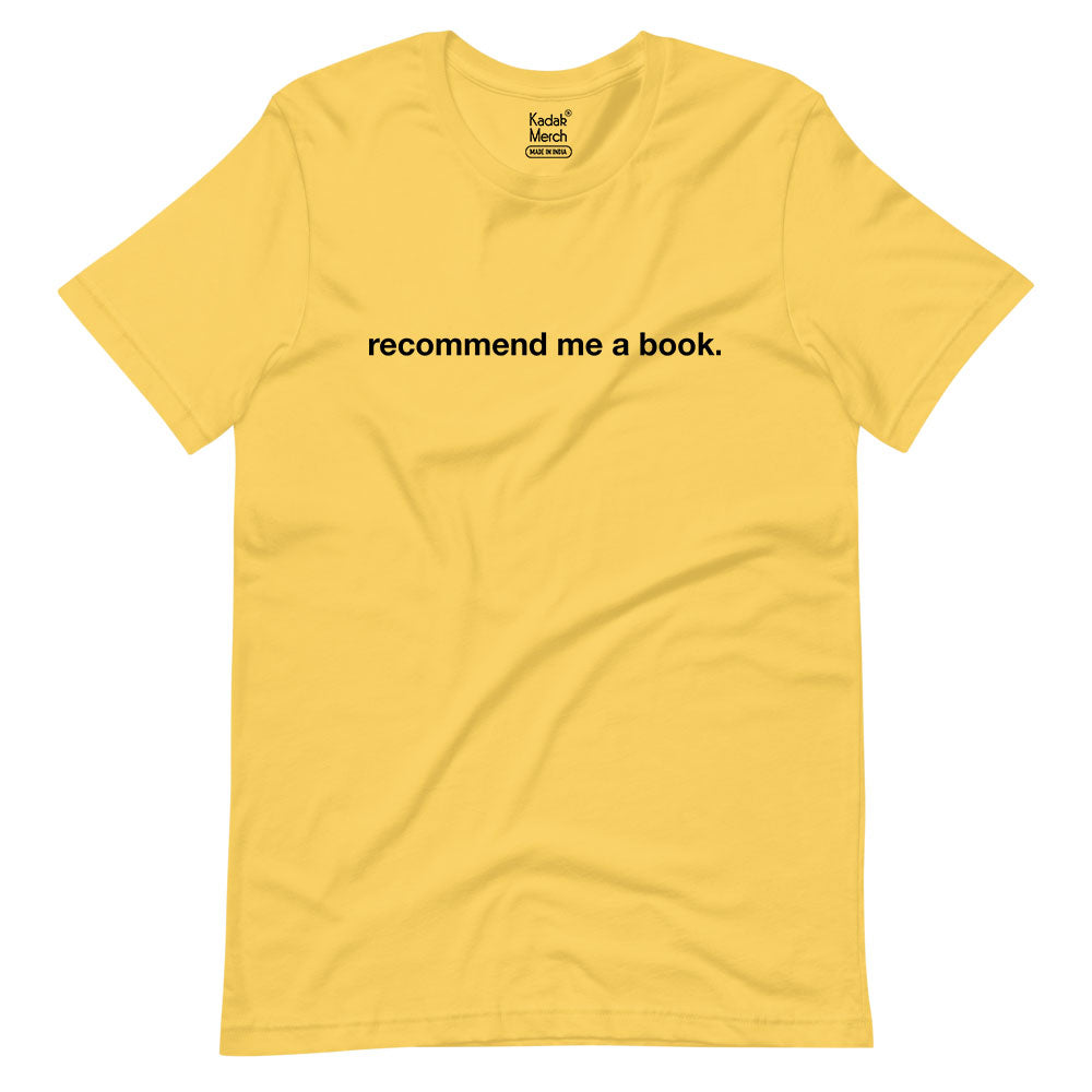 Recommend Me a Book T-Shirt – KadakMerch