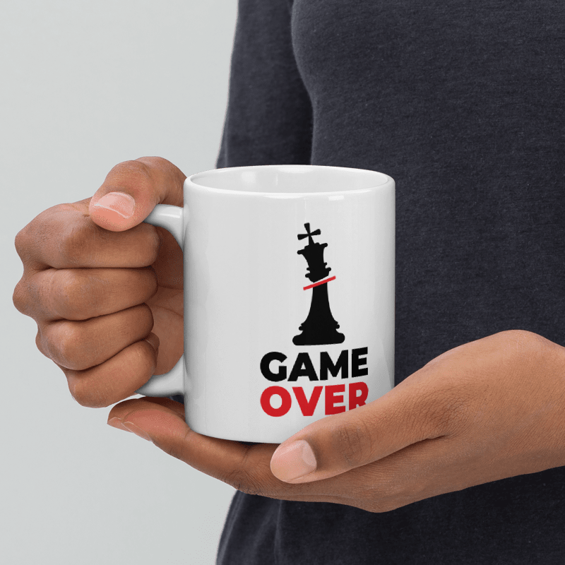 Chess Game Over Mug – KadakMerch
