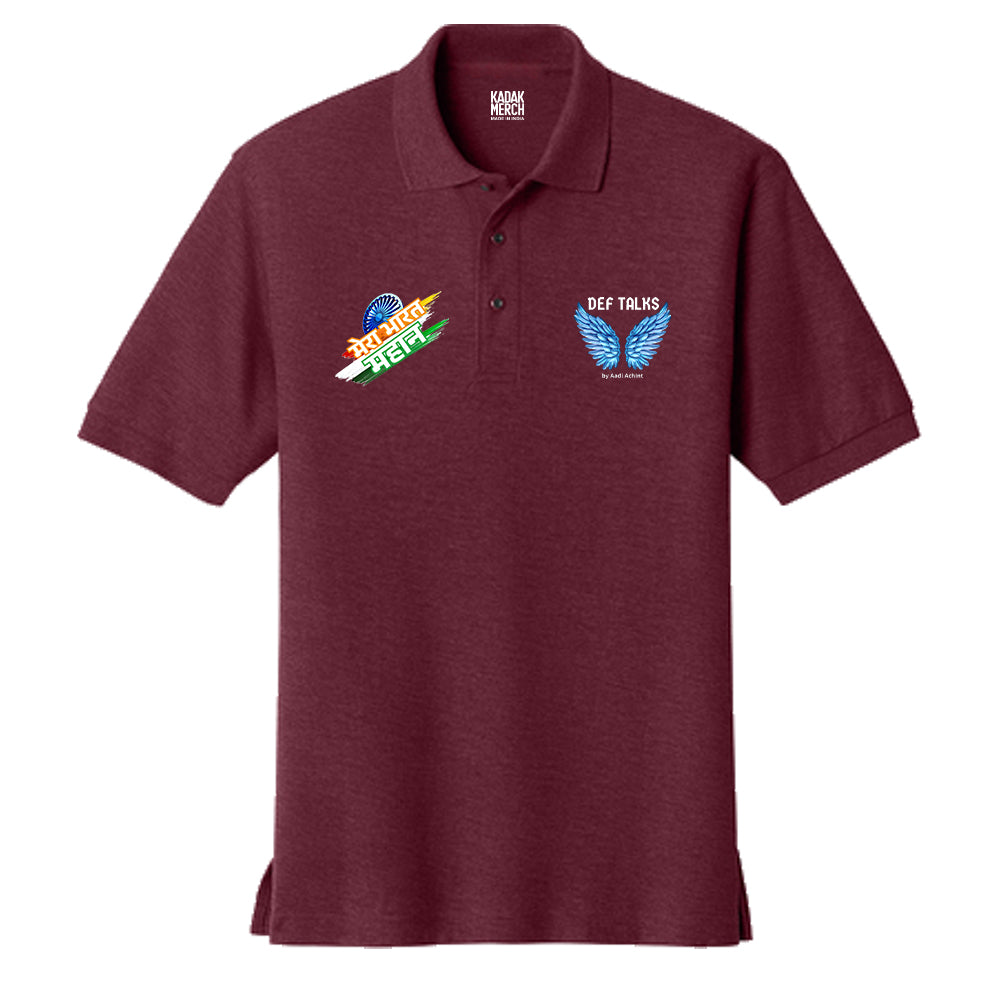 Mera Bharat Mahaan Polo T-Shirt – KadakMerch