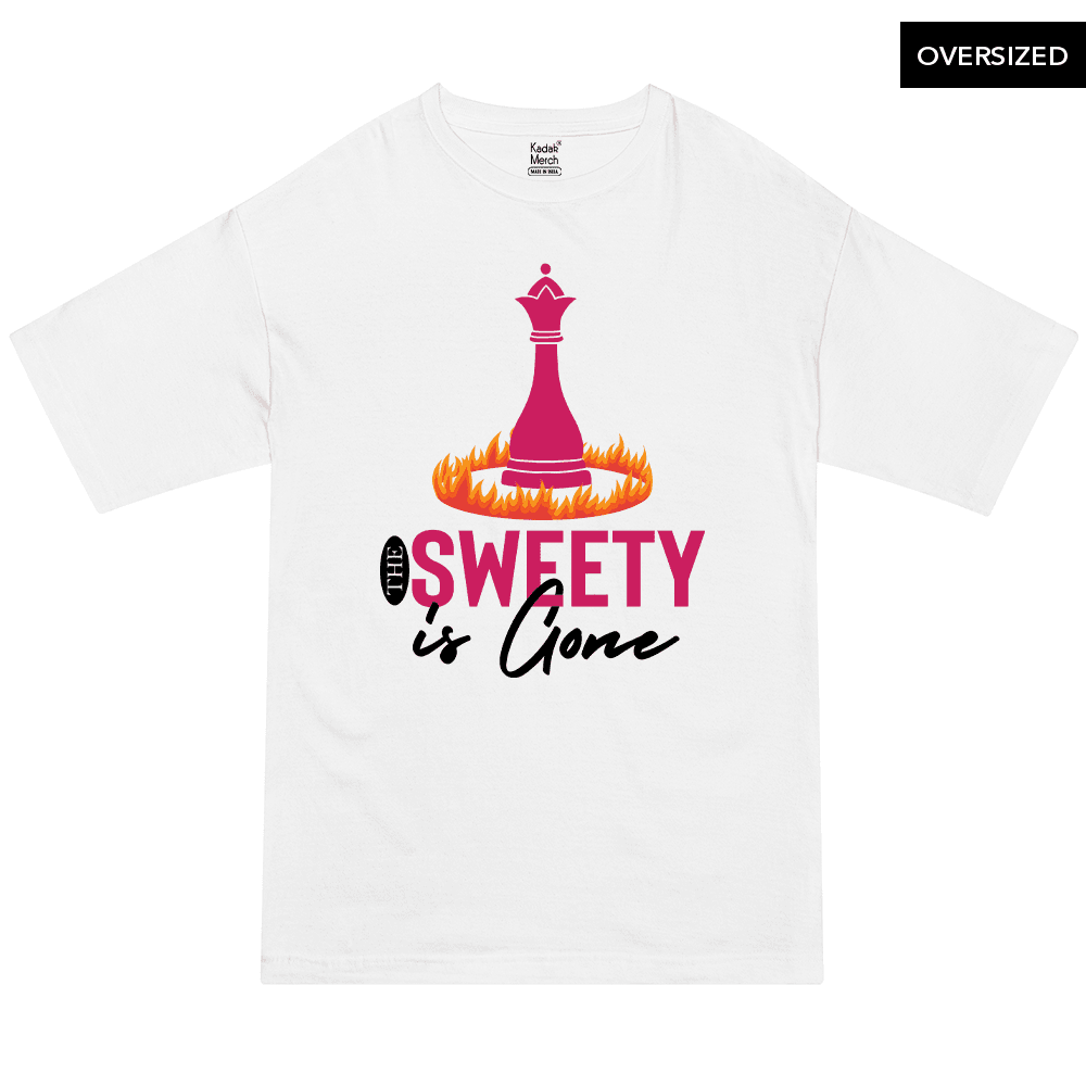 The Sweety is Gone on Fire Oversized T-Shirt – KadakMerch